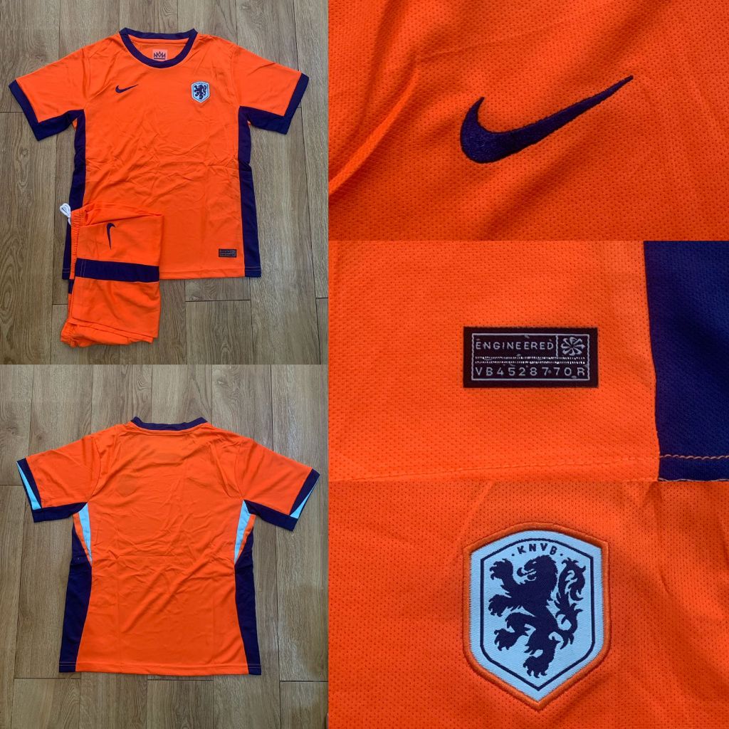 Jual JERSEY BELANDA HOME KIDS EURO WORLD CUP 2024 GRADE ORI | Shopee ...