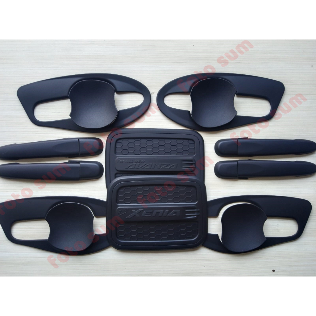 Jual Outer hendel Cover tangki Avanza dan xenia 2012 sampai 2021 hitam ...
