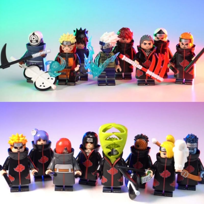 Jual Mainan Action Figure Anime Jepang Naruto Hashirama Senju 6118 Mini ...
