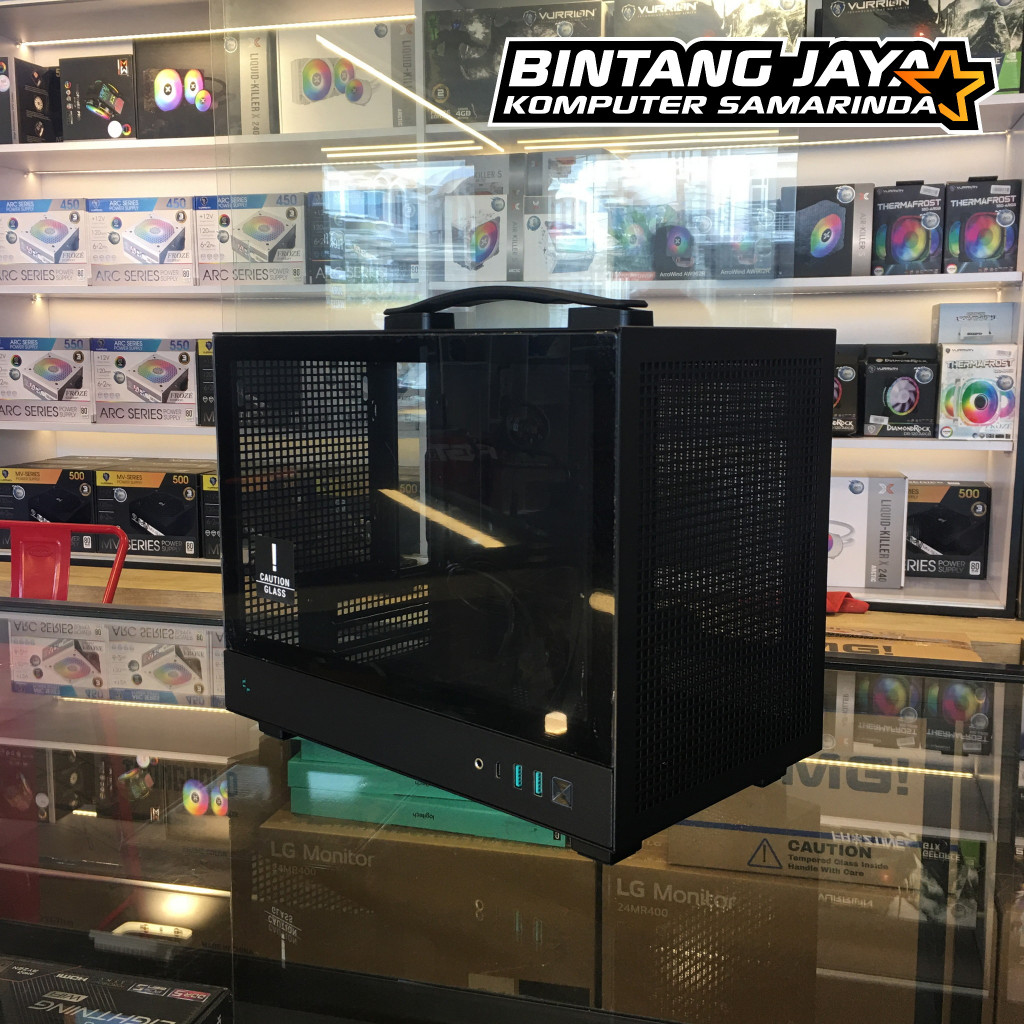 Jual Casing PC Deepcool CH160 WHITE Ultra-Portable Mini-ITX - Black ...