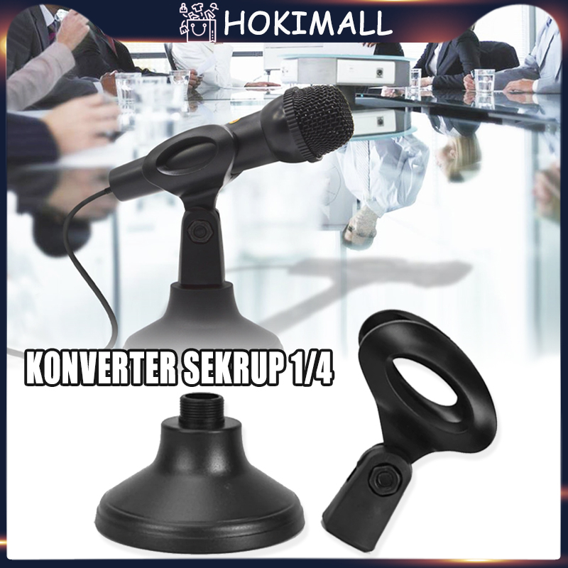 Jual Paduan Stand Mic Meja Table Stand Mic Tiang Mic Pendek Mini Kecil ...