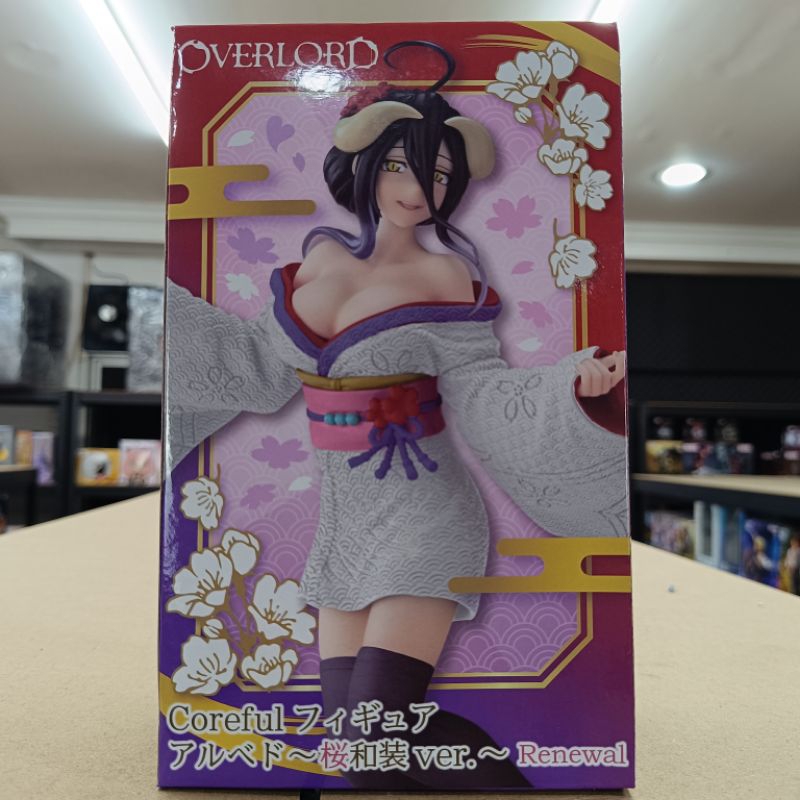 Jual Figure Overlord Coreful Albedo Sakura Kimono Ver | Shopee Indonesia