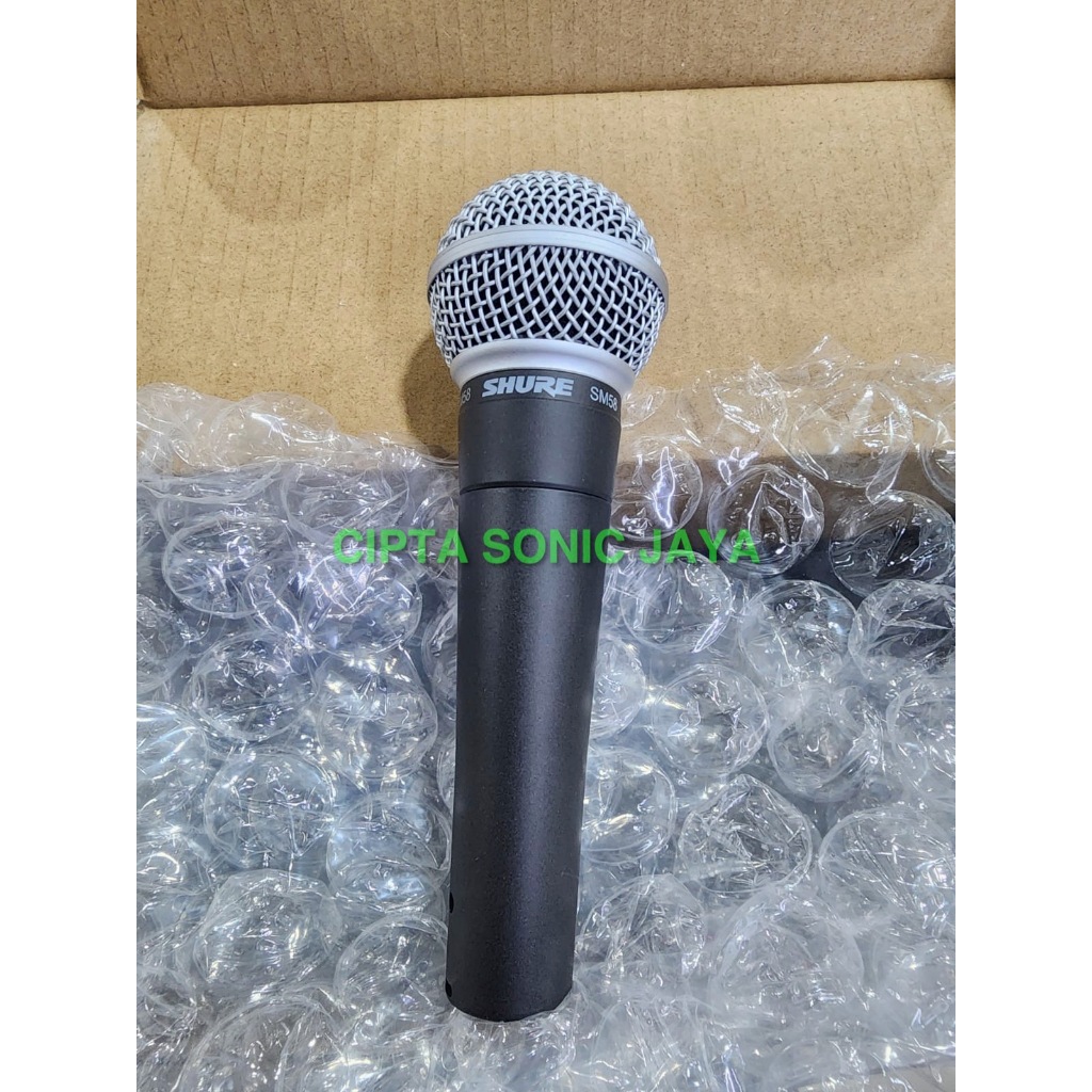 Jual Mic kabel DYNAMIC SHURE SM58 ORIGINAL GOSHEN | Shopee Indonesia