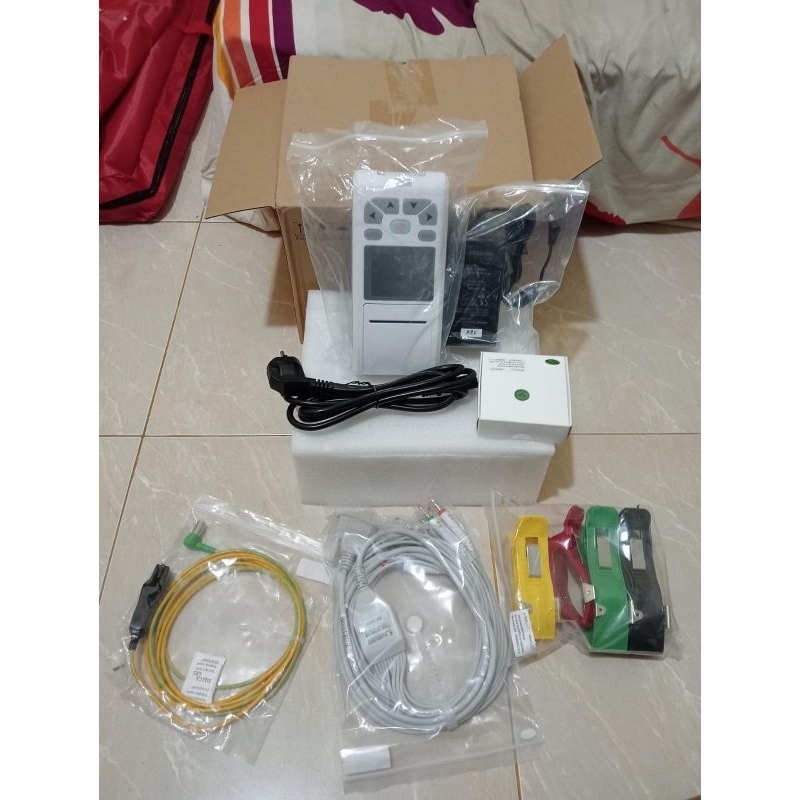 Jual New CONTEC ECG90A 12 Channel Electrocardiograph ECG EKG Machine 12 lea / EKG Portable ...