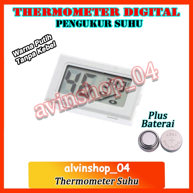 Jual Thermometer Digital Volt Waterproof Termometer Suhu Pengukuran ...
