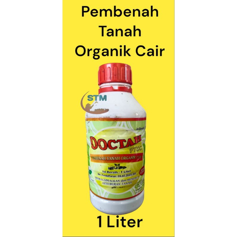 Jual Doctah, Pembenah Tanah Organik Cair, Atasi Asam Tanah 1 Liter ...