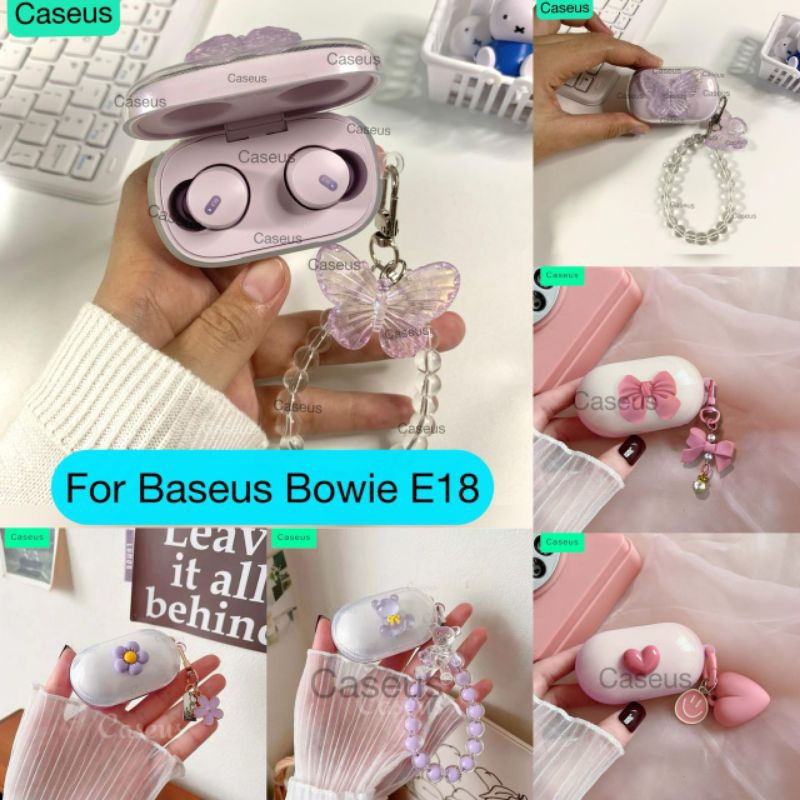 Jual Caseus Softcase For Baseus Bowie E18 Pelindung TWS Mewah Karakter ...
