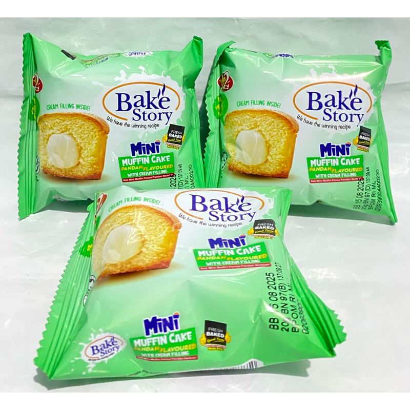 Jual [Eceran] Win2 Win Win Baked Story Muffin Cake With Cream Filling ...