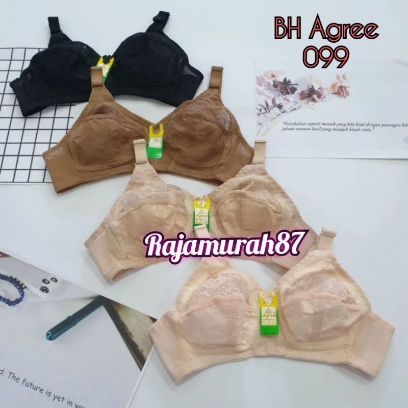 Jual Terlaris !!! BH AGREE 099 ♡ Bh burkat Cup Besar ♡ Bra Agre Tanpa ...
