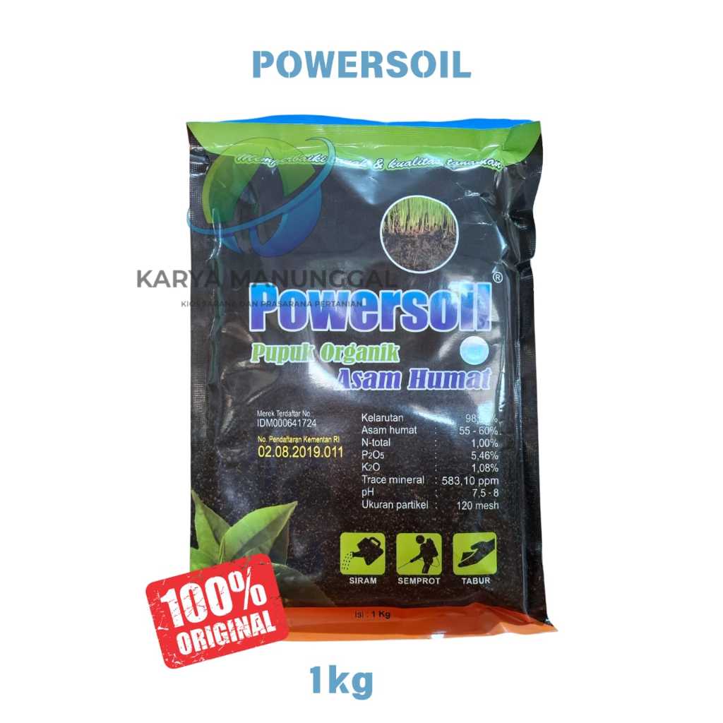 Jual Powersoil Asam Humat Kemasan 1kg | Shopee Indonesia