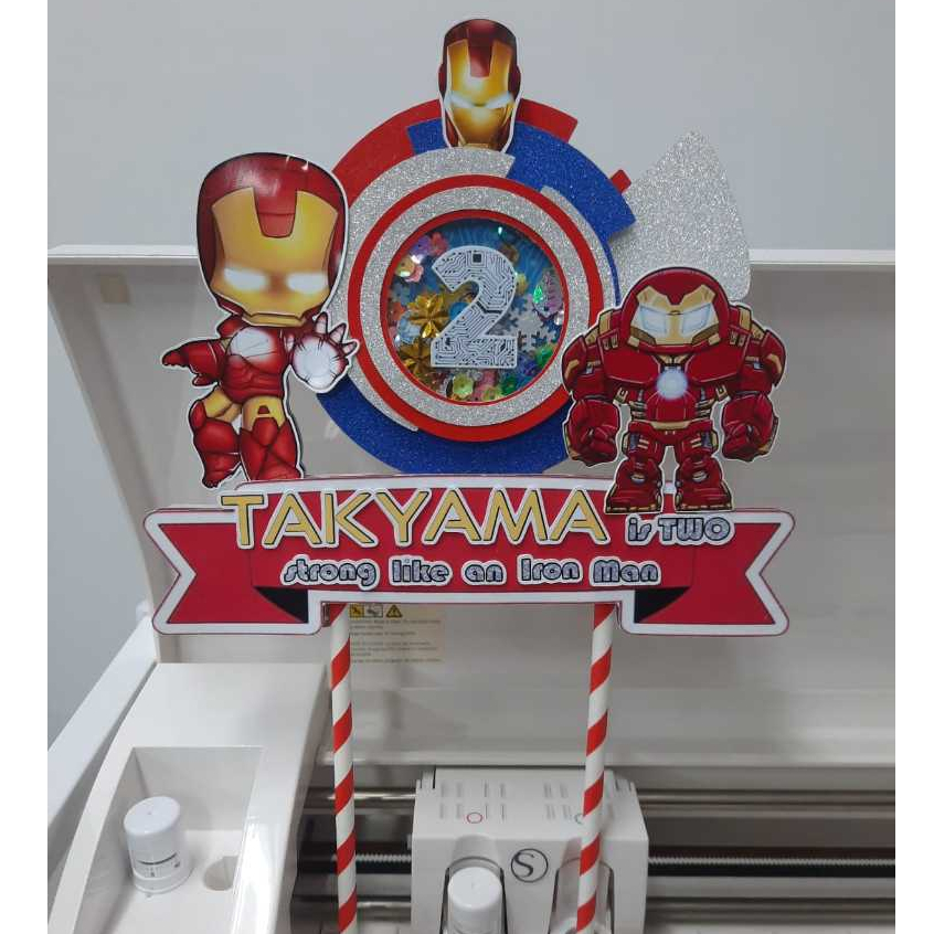 Jual Cake Toppers 3D dan Lampu LED/Dekorasi ulang tahun anak gambar ...