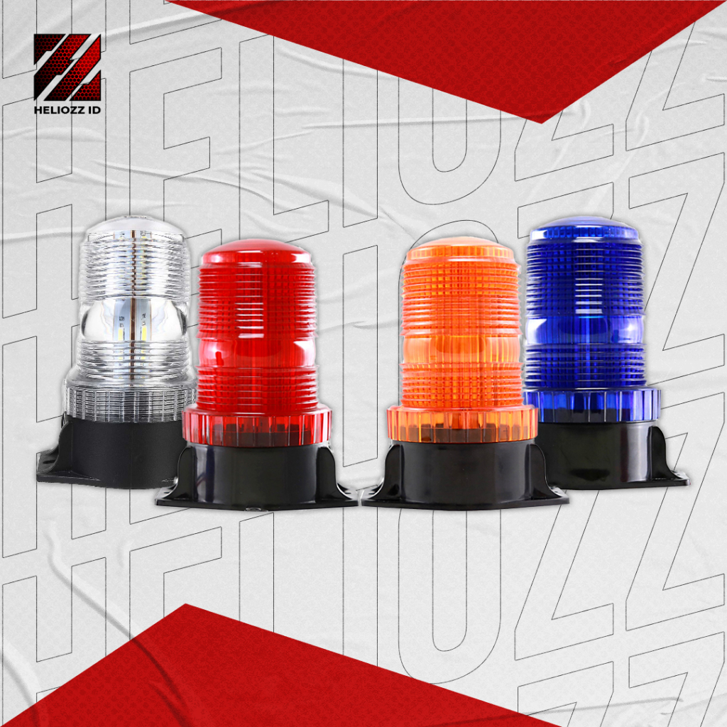 Jual Lampu Rotary LED 018 30 Mata 15 Watt 12-30 Volt Lampu Rotari Truk ...