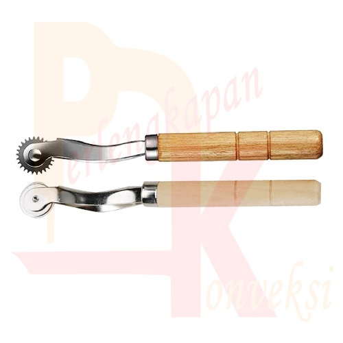 Jual Rader Alat Penanda Garis Perforasi Kain Kertas Pola Bahan Jahitan ...