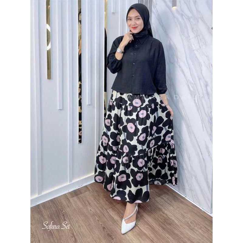 Jual One Set ZARA Import 2024 | Setelan Rok Wanita Kekinian | Rok ...