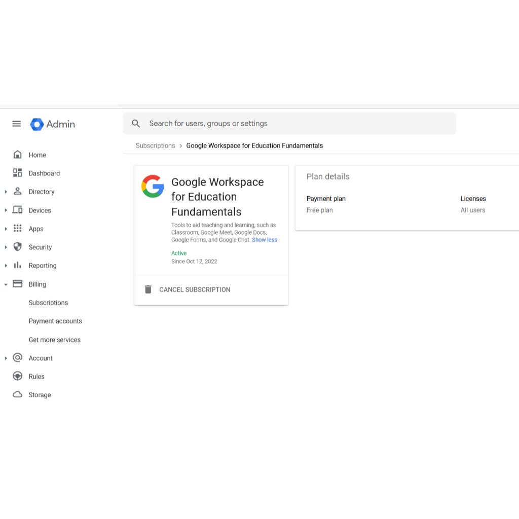 Jual SUPER ADMIN G SUITE (WORKSPACE) OLD 2022 | Shopee Indonesia