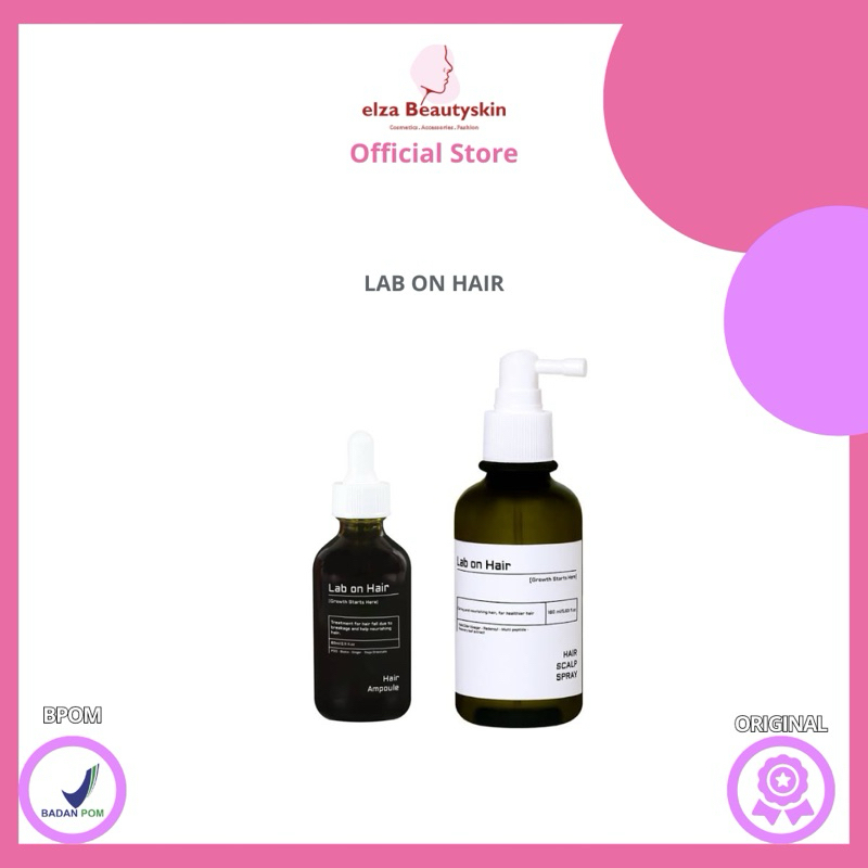 Jual Lab On Hair Bundle Combo Anti Hair Fall Ampoule + Shampoo | Shopee ...