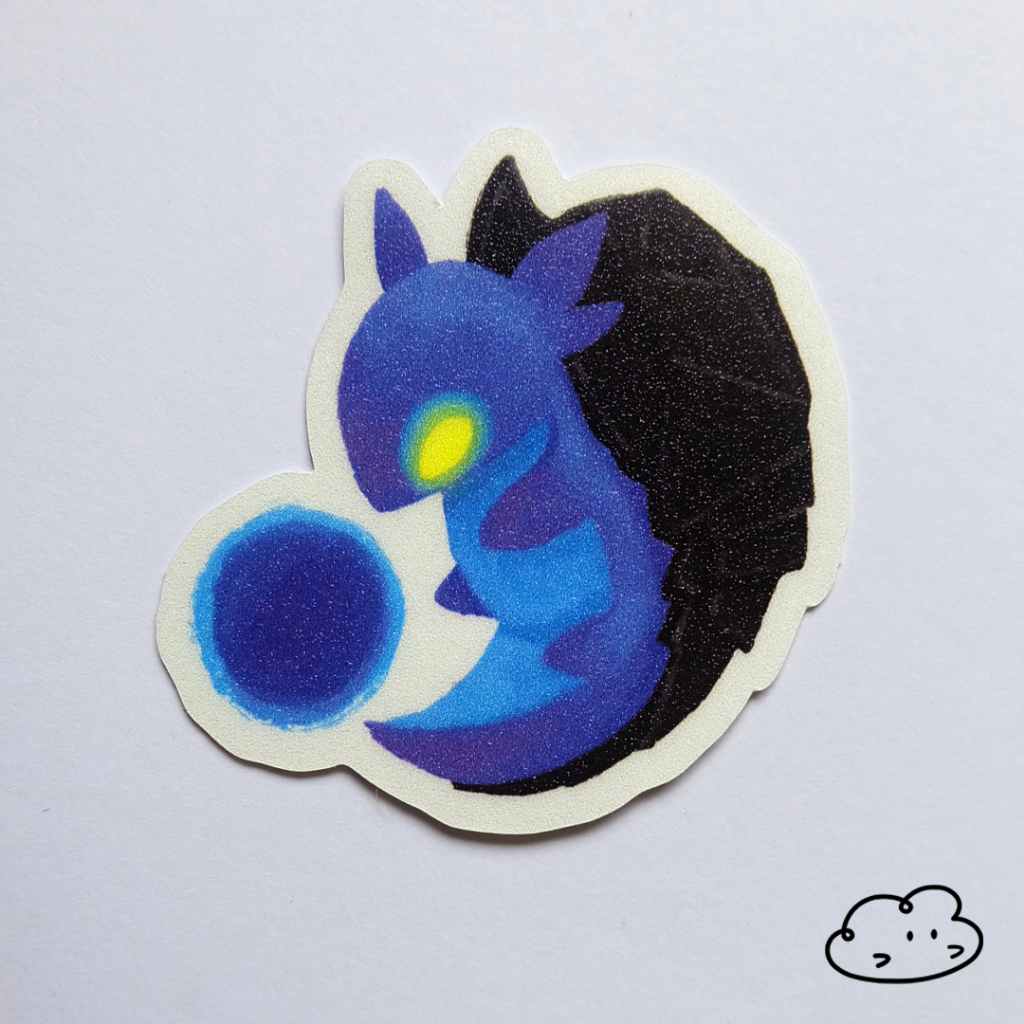 Jual Sticker Valorant Gekko Pet | Sticker Glitter Gekko Pet Valorant ...