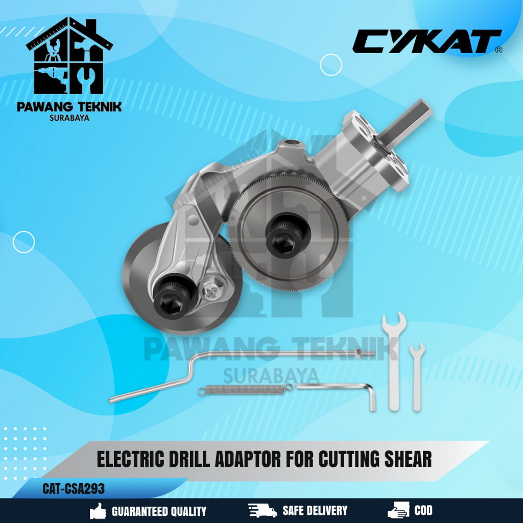 Jual CYKAT Adaptor Bor Pemotong Seng Alat Pemotong Lembaran Logam ...