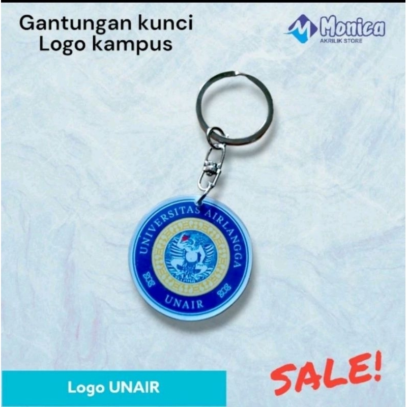 Jual Gantungan Kunci Logo UNAIR | Shopee Indonesia