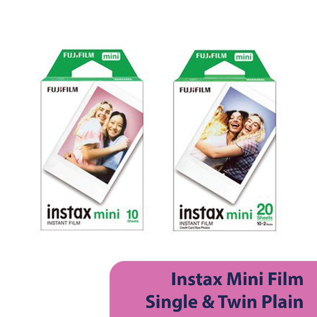 Jual FUJIFILM Instax Mini Paper Film Refill Single & Twin Pack | Shopee ...