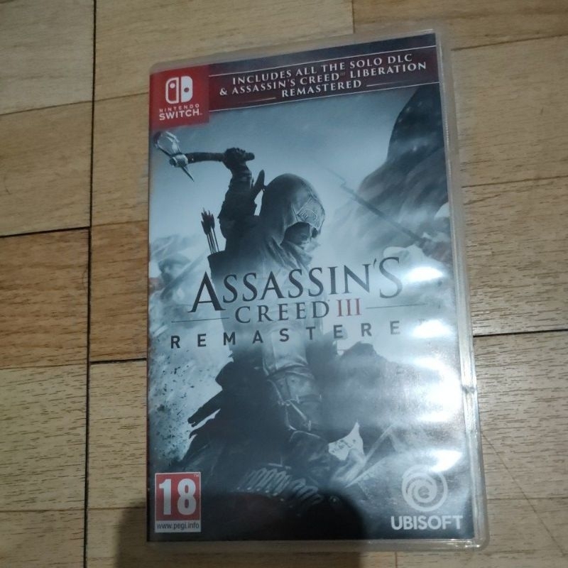 Jual Kaset game Assassin creed remastered III Nitendo Switch | Shopee ...