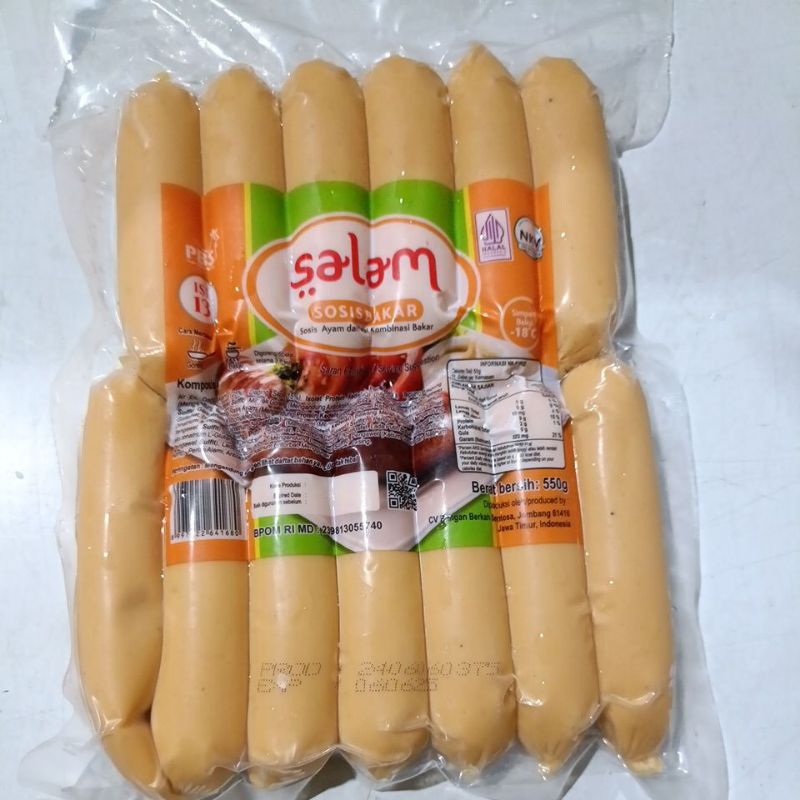 Jual Sosis bakar salam isi 13pcs 550gr | Shopee Indonesia