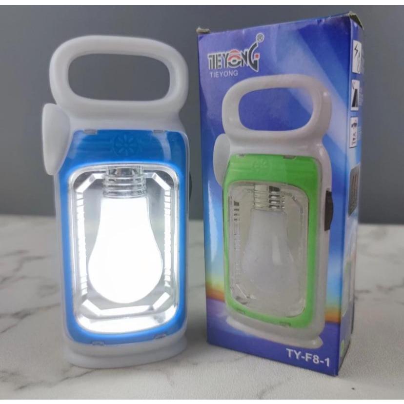 Jual TIEYONG TY F8-01 Lampu LED Senter Bohlam Emergency Portable Ringan ...