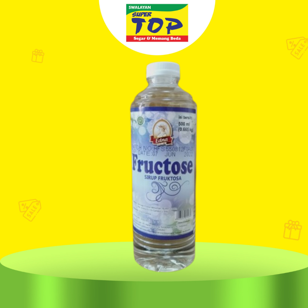 Jual ~TOP~EDNA FRUCTOSE SIRUP FRUKTOSA BTL 500 ML | Shopee Indonesia