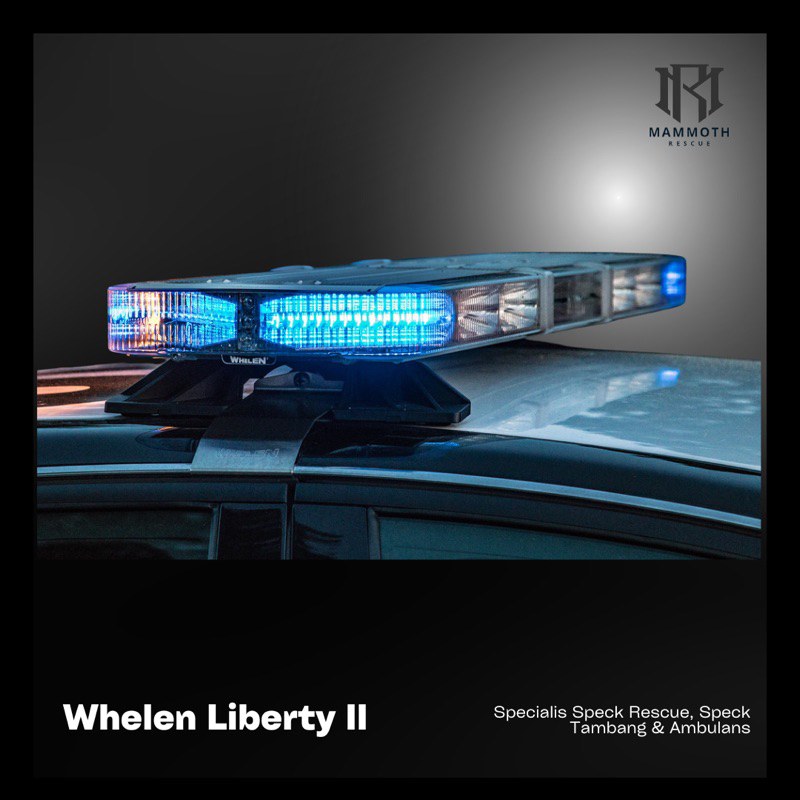 Jual Whelen liberty ii strobo lightbar rotator | Shopee Indonesia