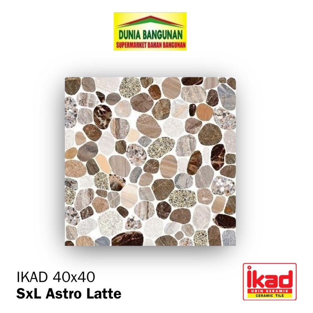 Jual Keramik IKAD SXL Astro Latte 40X40 Keramik Lantai | Shopee Indonesia