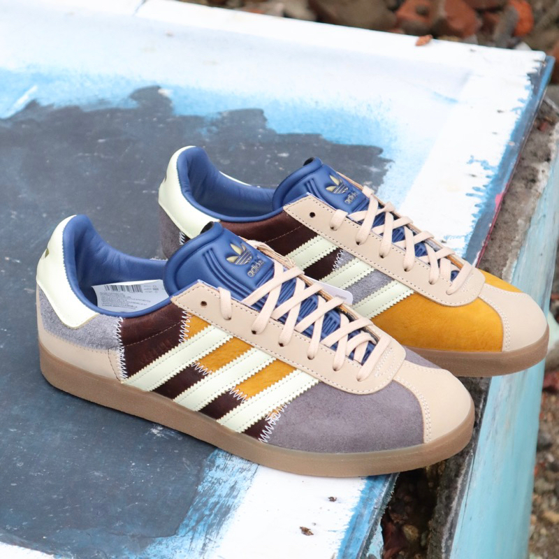 Jual Adidas gazelle 85 x atmos magic beige patchwork (Resmi ADIDAS ...