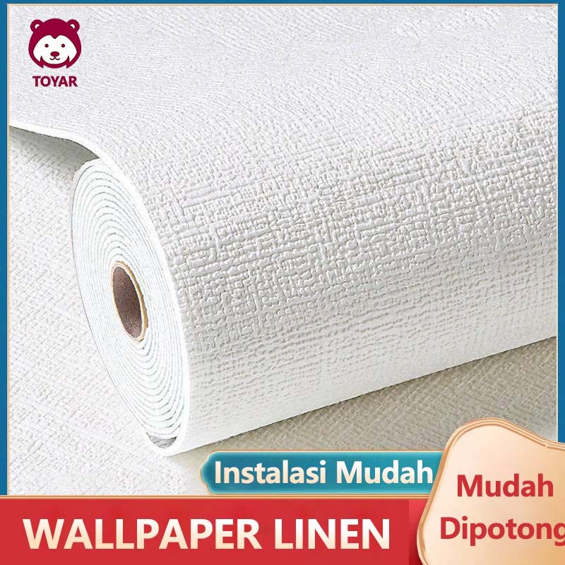 Jual Wallpaper Linen Roll 280cm*50cm*2mm Wallpaper Dinding stiker ...