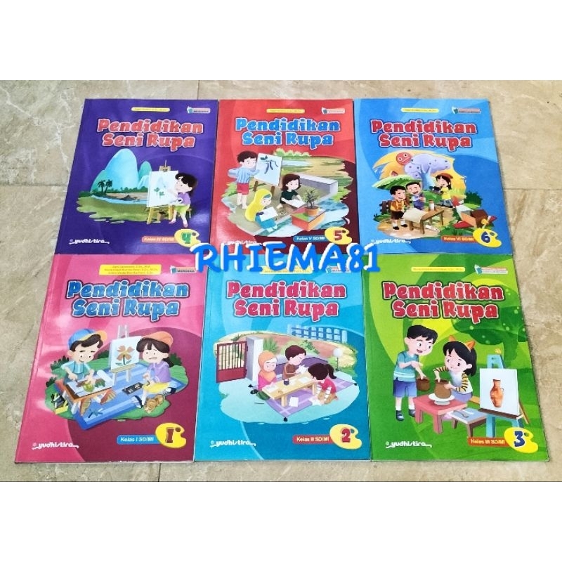 Jual Seni Rupa Kelas 1 2 3 4 5 6 SD/MI Kurikulum Merdeka - YUDHISTIRA | Shopee Indonesia