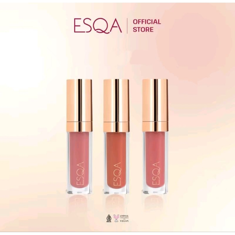 Jual Esqa Lip Gloss New Shades | Shopee Indonesia