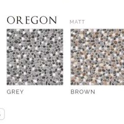 Jual Keramik 40x40 Oregon beige/grey by asia tile (corak batu coral ...