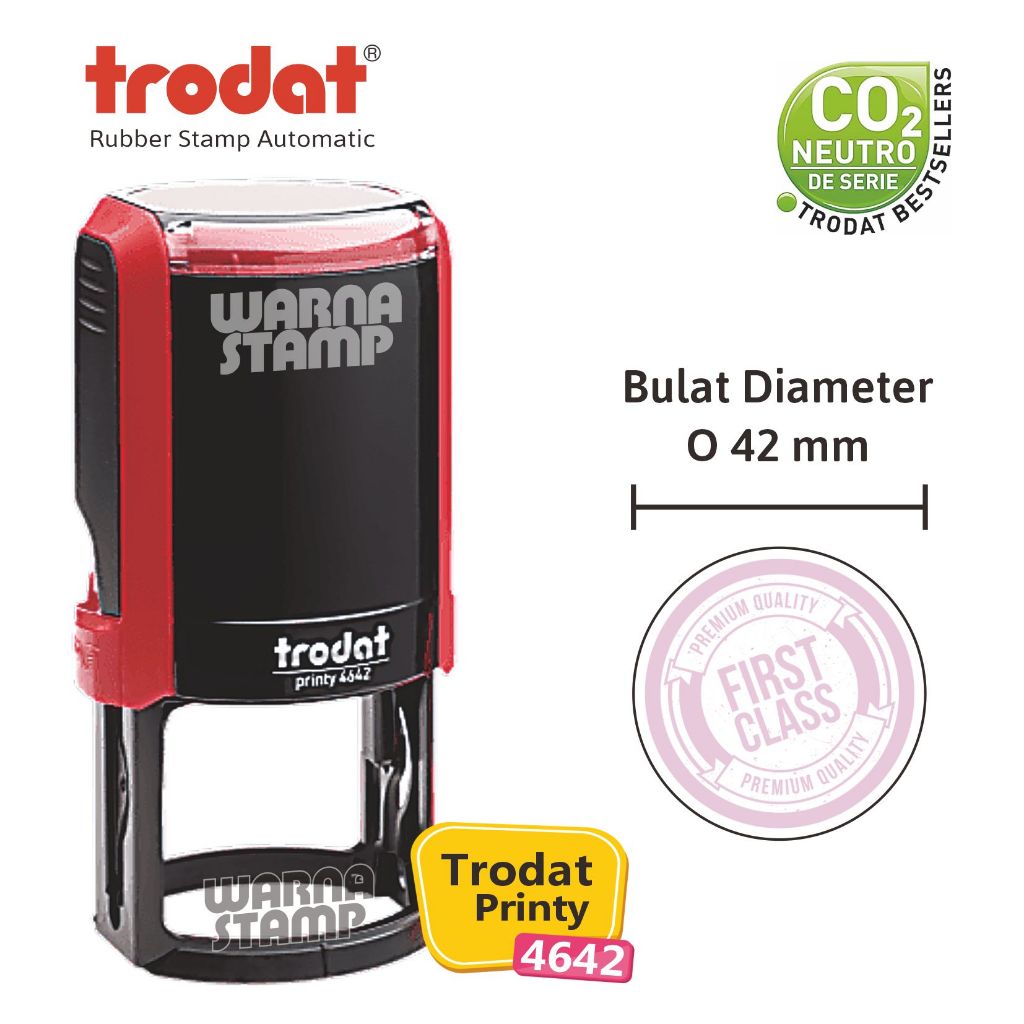 Jual Stempel Trodat Printy 4642 Original Tanpa Letter / Warna Stamp / Trodat Printy Alat Saja ...