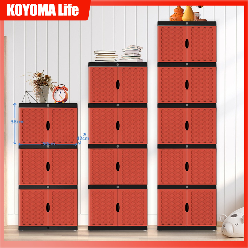 Jual Lemari Plastik Pakaian/loker plastik /Lemari Pakaian Plastik 5 ...