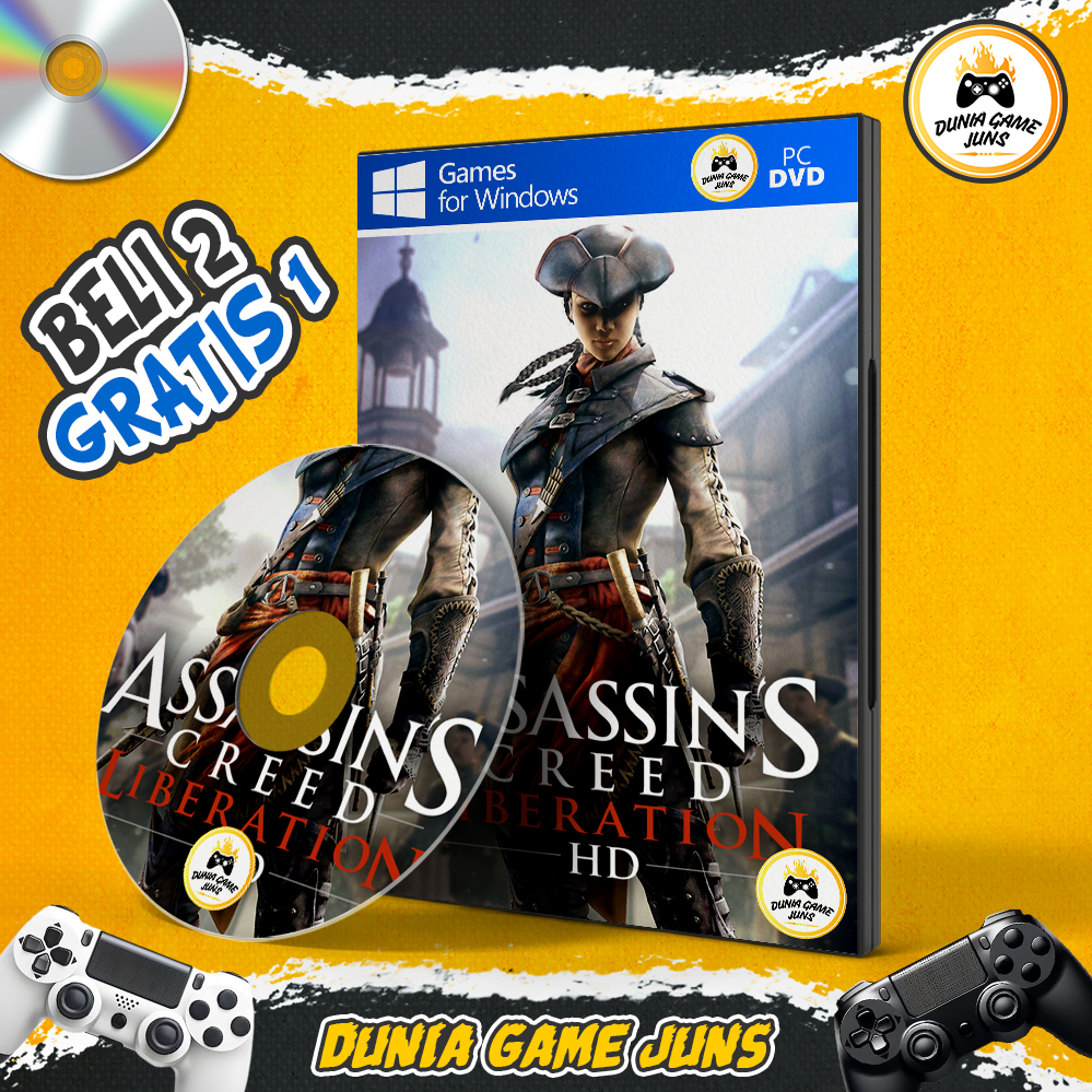 Jual Assassins Creed Liberation | AC Liberation | CD/DVD | Game PC ...