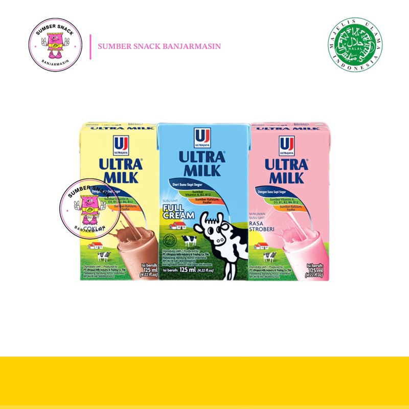 Jual Ultra Milk (3 Varian Rasa) (125ml) | Shopee Indonesia