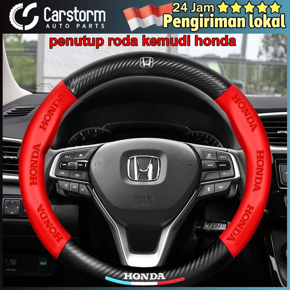 Jual Carstorm Cocok untuk penutup roda kemudi empat musim kulit Honda ...