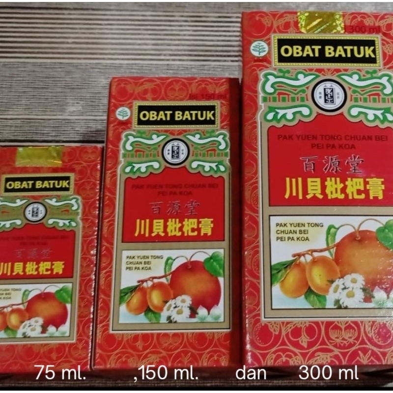 Jual Pak Yuen Tong Chuan Bei Pei Pa Koa 150ml - obat Batuk | Shopee ...