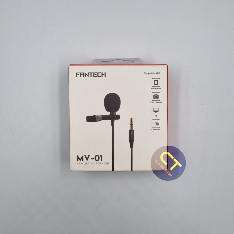 Jual FANTECH MV-01 MV01 Lavalier Microphone Gaming | Shopee Indonesia