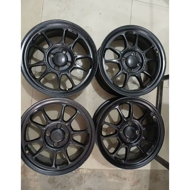 Jual Velg Mobil Bekas Racing Ring 15 Lubang Baut 4 HSR DL R15X6,5 H4X100 ET42 | Shopee Indonesia
