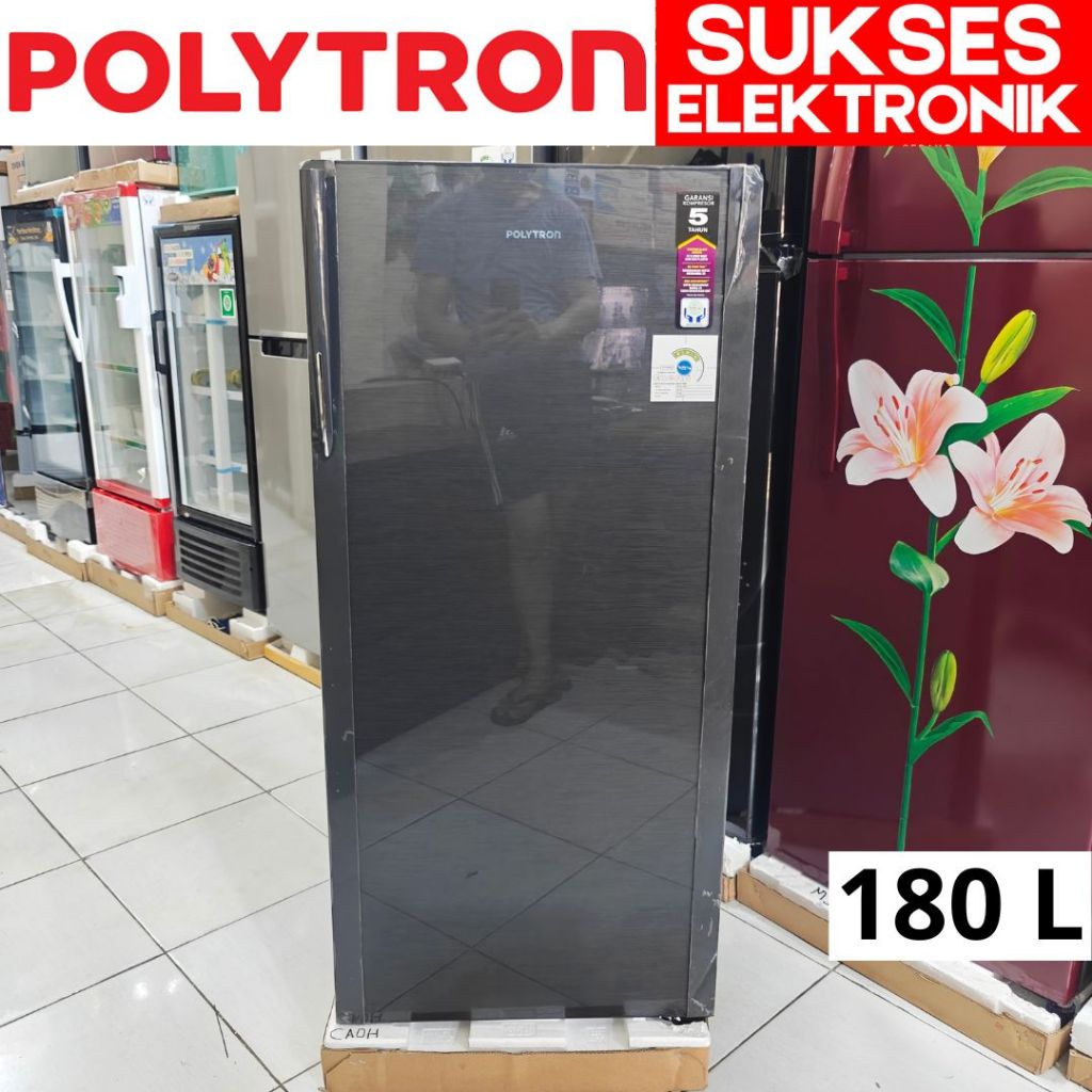Jual KULKAS POLYTRON PRA-18 DMY / LEMARI ES 1 PINTU 180 LITER L 180L ...