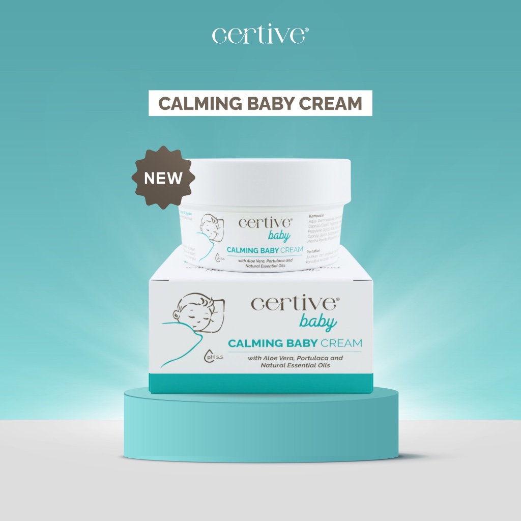 Jual CERTIVE Calming Baby Cream 50gr / Krim Bayi Pereda Kolik / Krim ...
