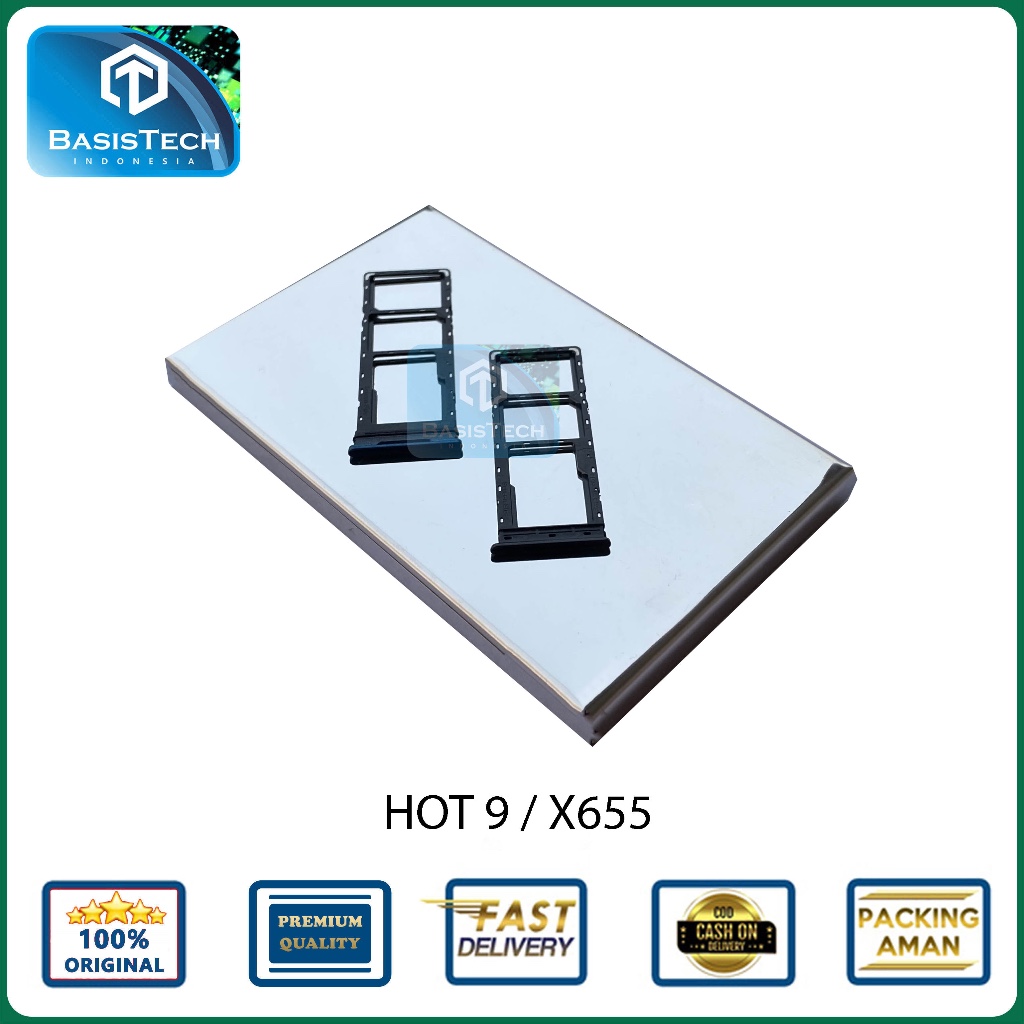 Jual SIMLOCK TEMPAT KARTU SIM TRAY INFINIX HOT 9 - X655 ORIGINAL ...