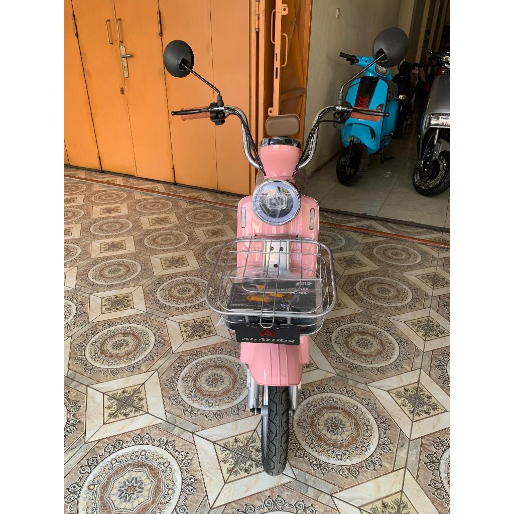 Jual Sepeda Listrik Agathos AE 340 Warna Soft & Menarik | Shopee Indonesia