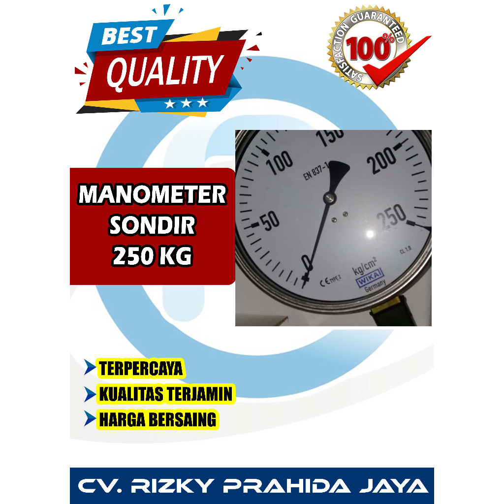 Jual MANOMETER SONDIR 250 KG / ALAT LAB TENIK SIPIL | Shopee Indonesia