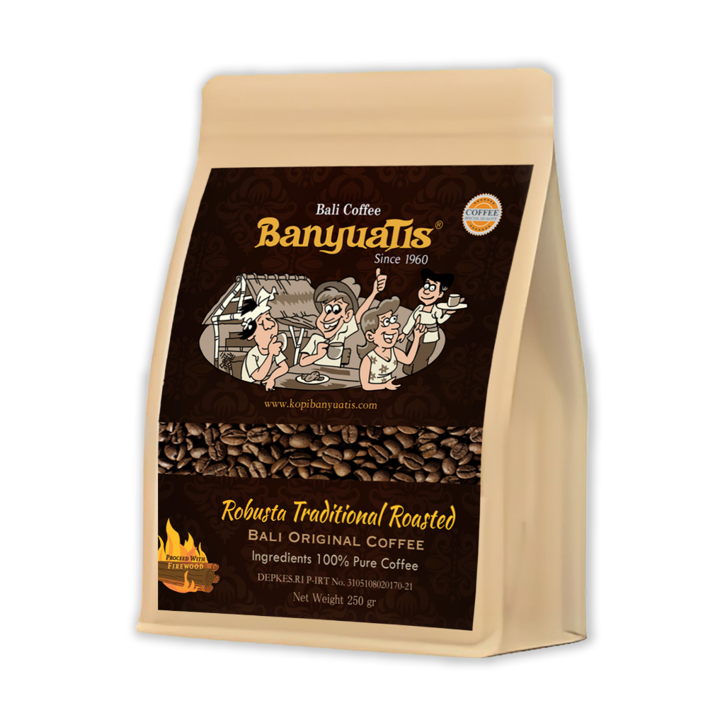 Jual BALICIHUI Kopi Banyuatis Robusta Roasted Bean Firewood Kopi Bali ...
