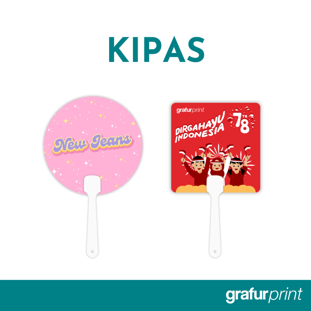 Jual CETAK KIPAS SOUVENIR / FREEBIES CUSTOM | KIPAS TANGAN | HAND FAN ...